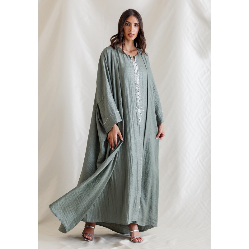 Enchanted Sage Bisht Set