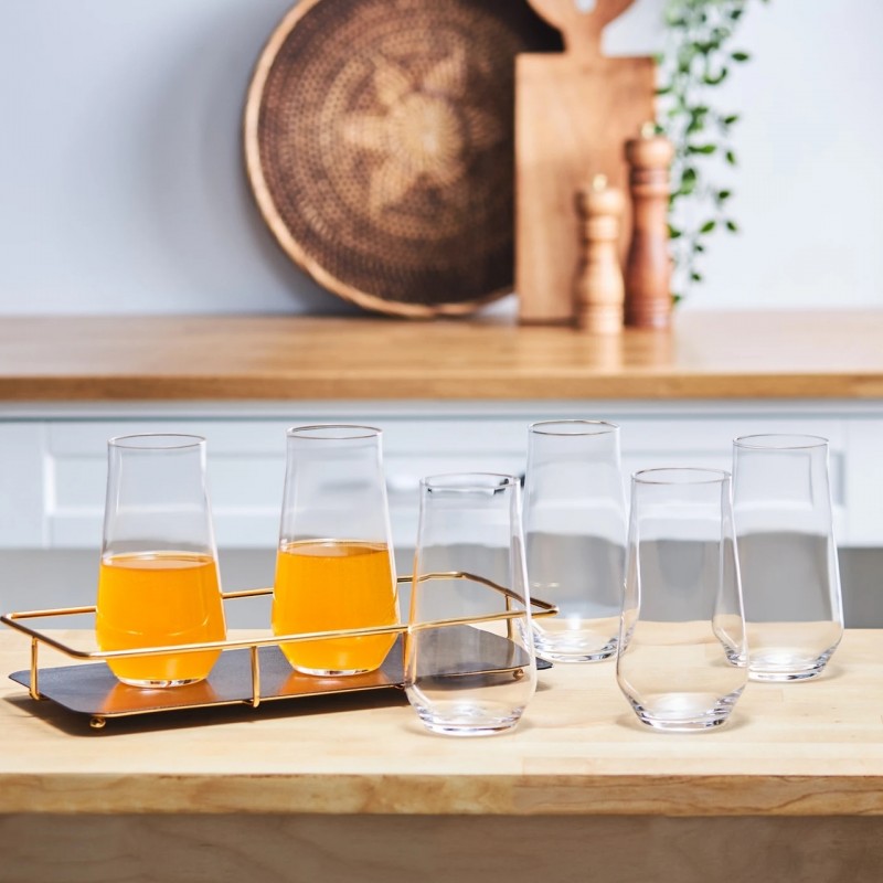 Karaca Soft Drink Glass 480 ml - 6 Pieces