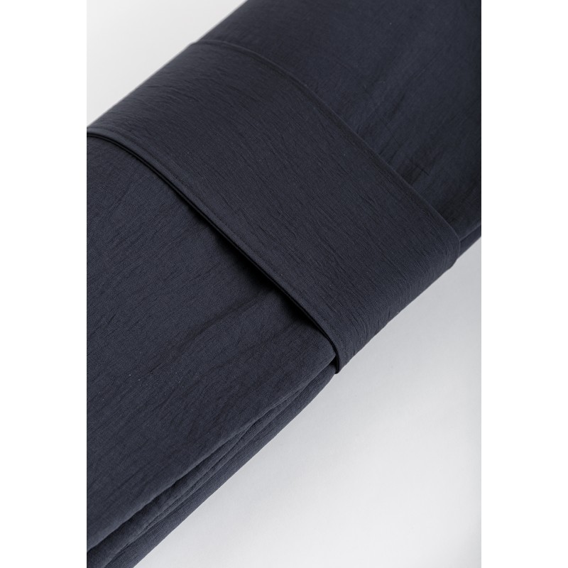 Dark Blue Embroidered Prayer Matt