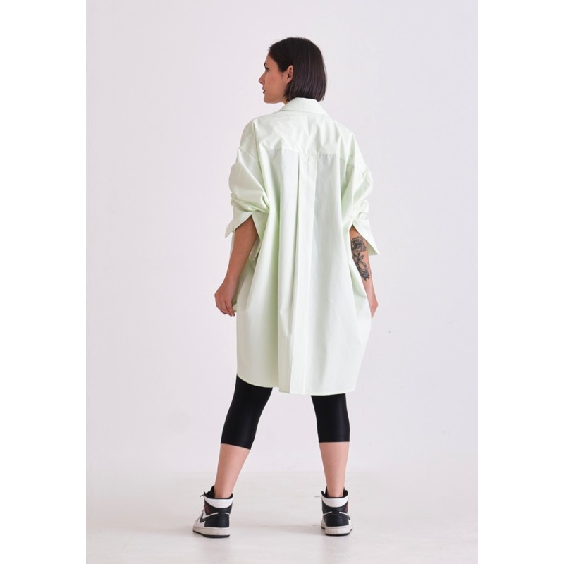 Mint Green Oversized Shirt
