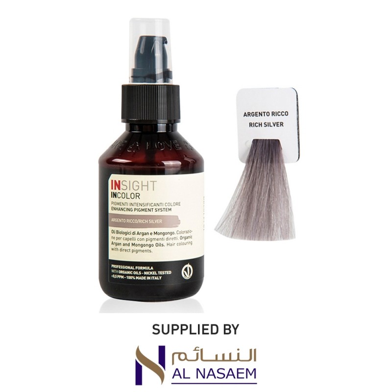 Insight Professional Incolor Enhancing Pigment System Rich Silver 250 ml