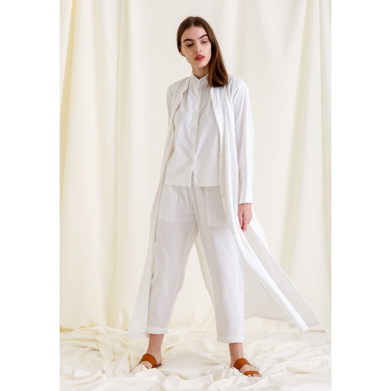 Moon White Dress Set