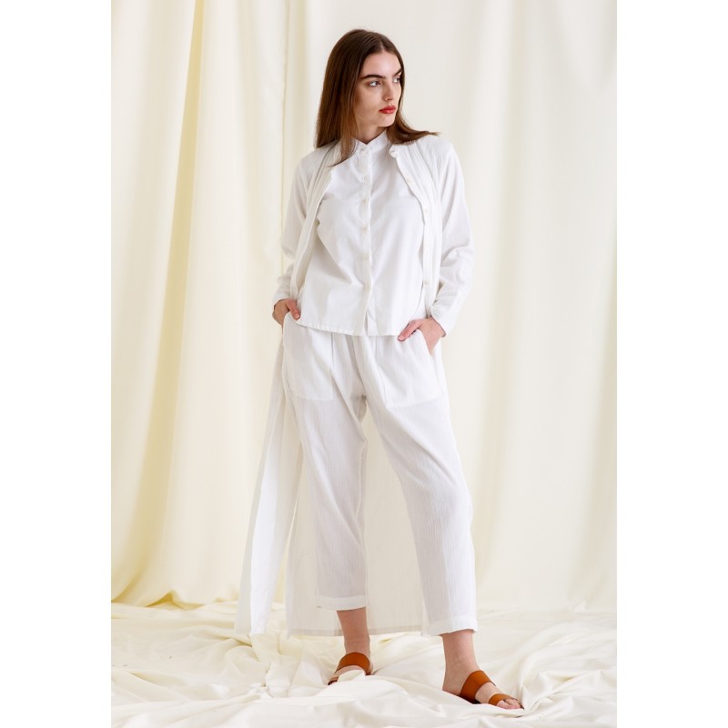 Moon White Dress Set