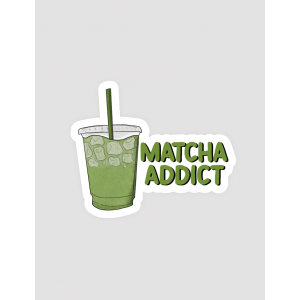 Matcha addict Stickers