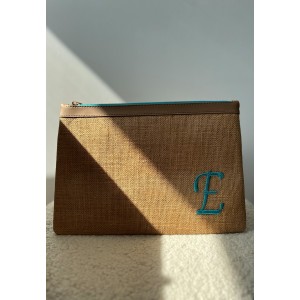 Blue Letter E Bag